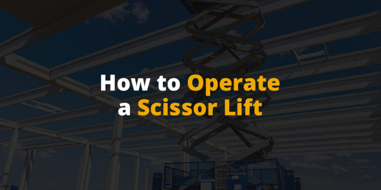 How To Operate A Scissor Lift | Fitzgerald Equipment